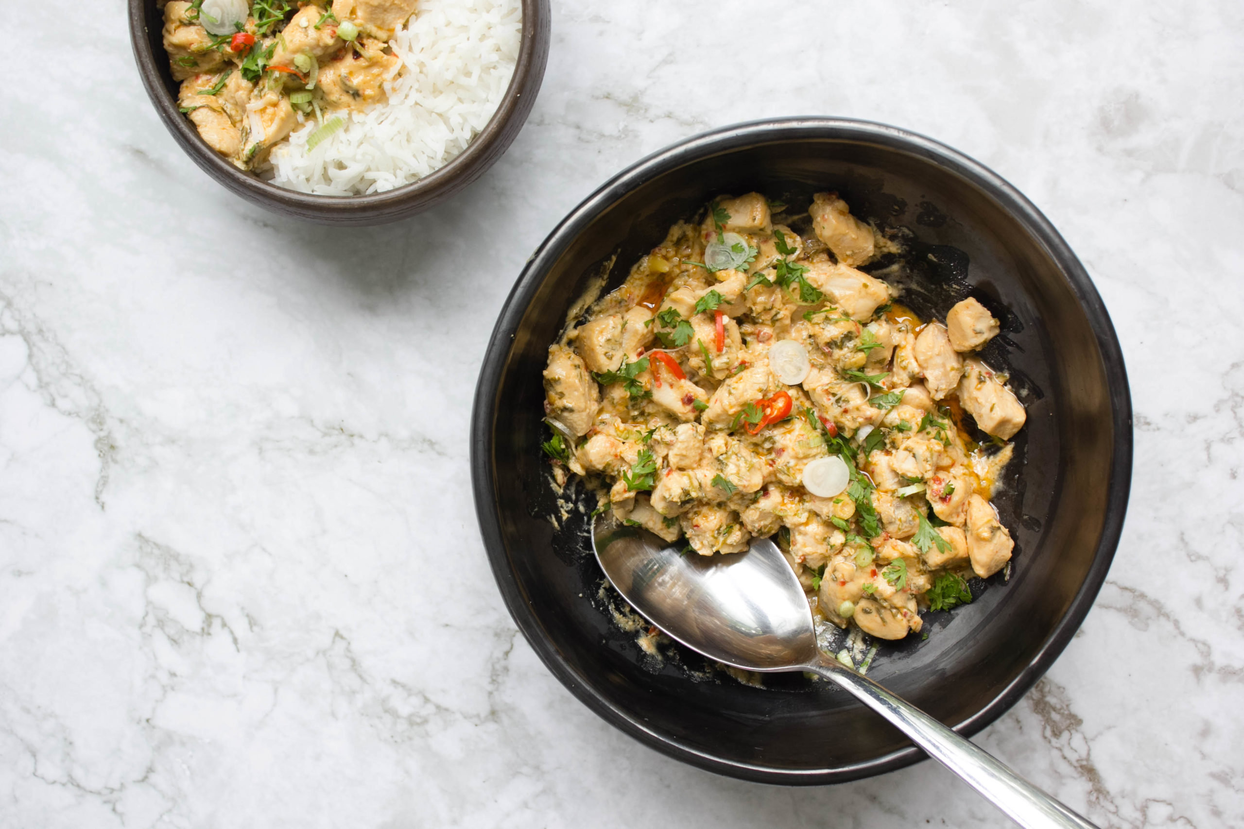 Boneless Chicken Hara Masala - Pakistan Eats