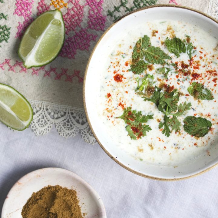 Albar's Cucumber Raita - Pakistan Eats