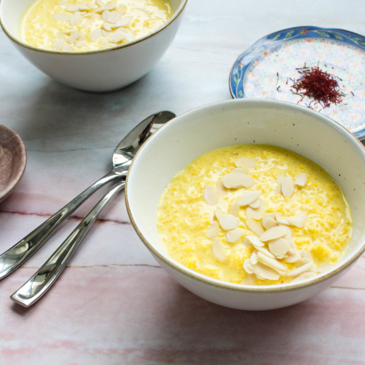Kashmiri Style Kheer (Rice Pudding) - Pakistan Eats