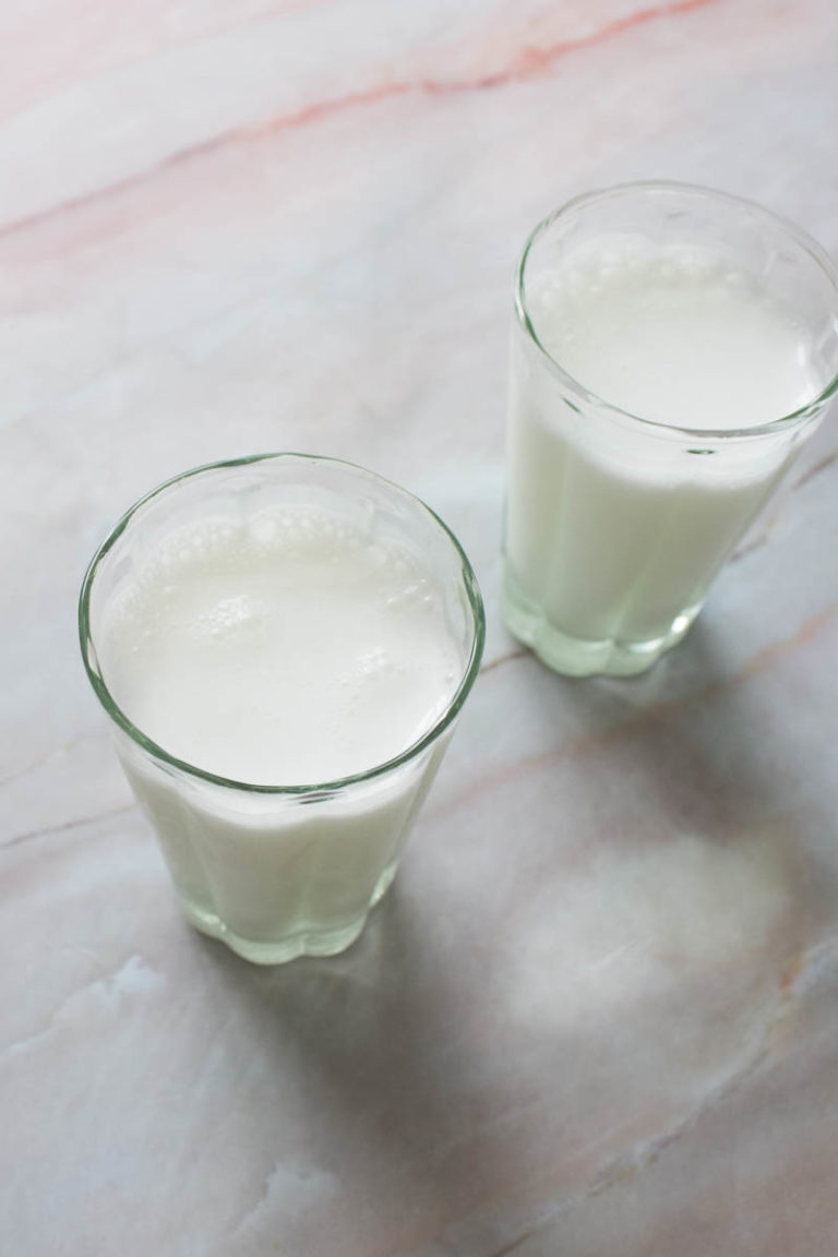 Classic Sweet Lassi (Yogurt Drink) - Pakistan Eats