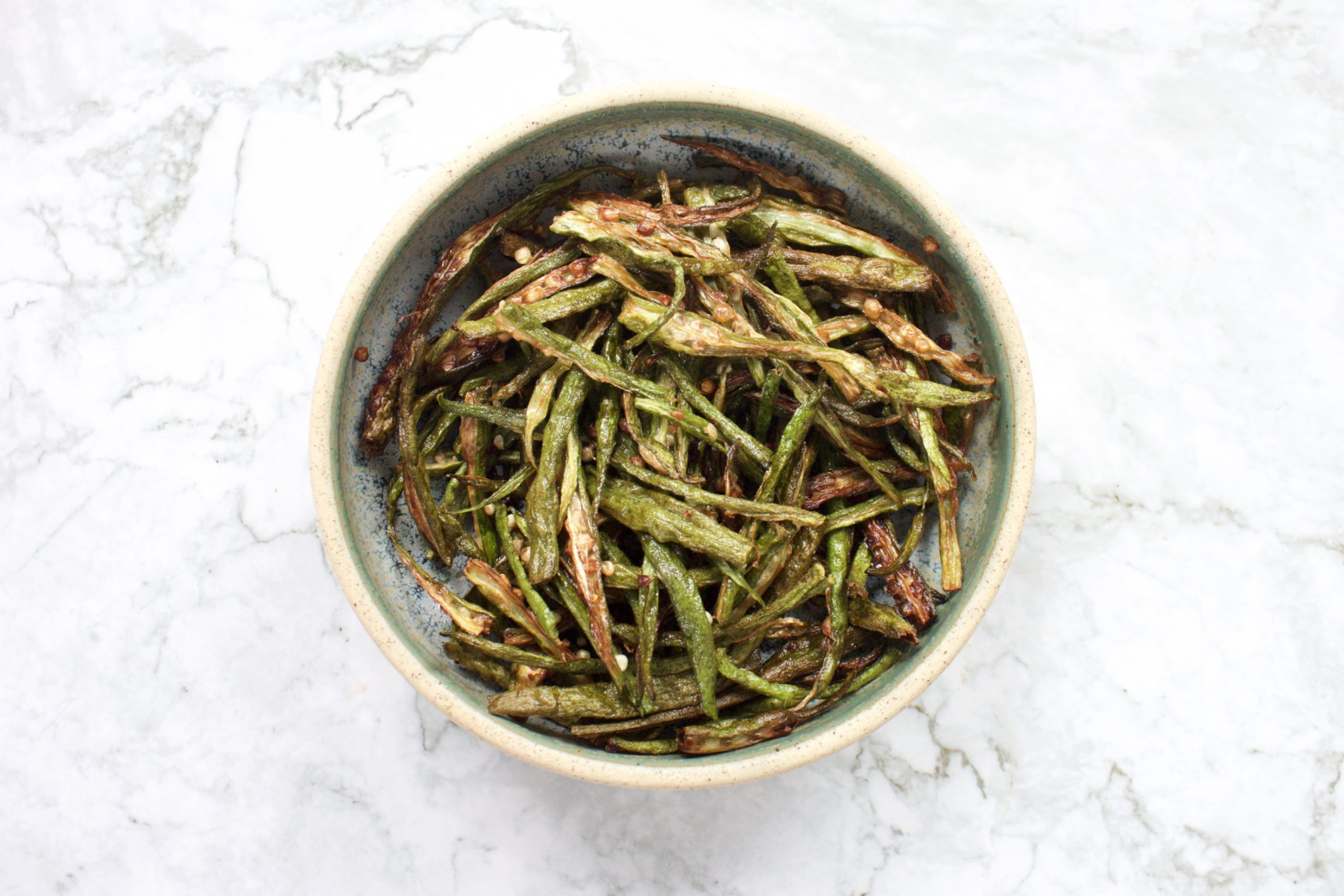 Kurkuri Bhindi (Crispy Okra) - Pakistan Eats