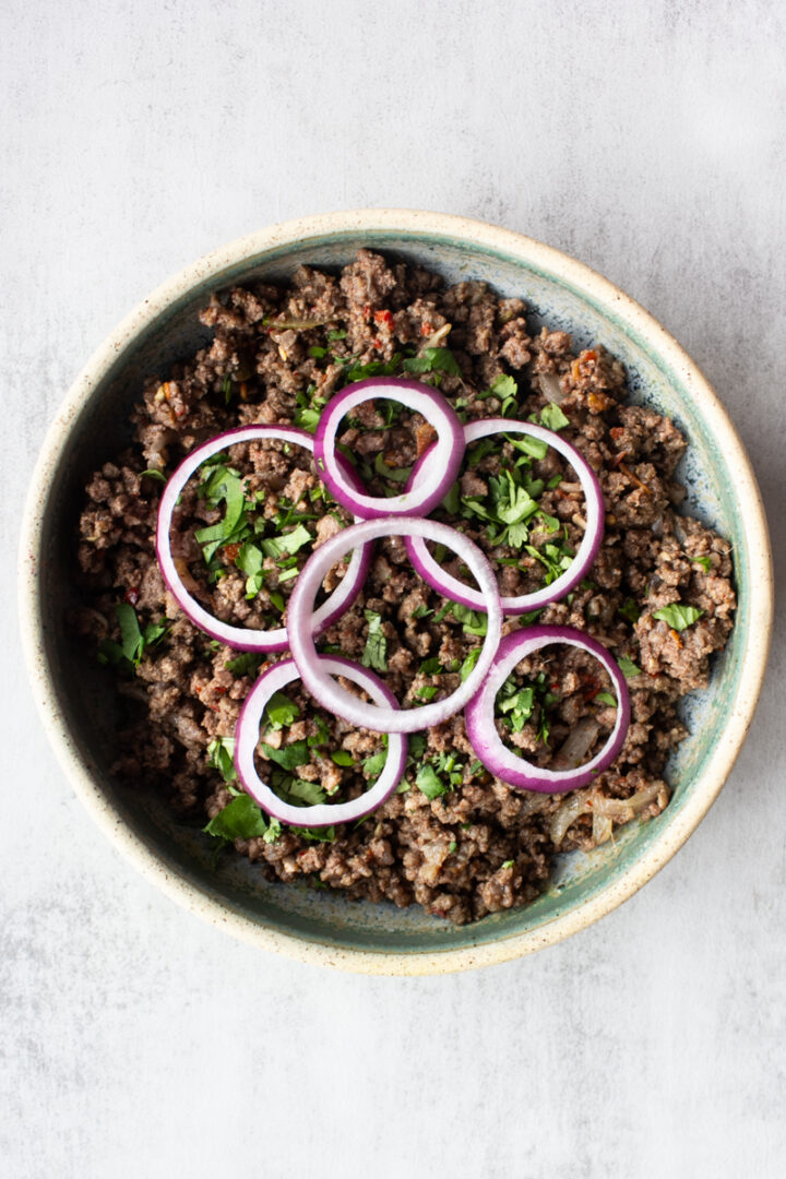 Quick Khara Masala Keema (Ground Beef with Whole Spices) - Pakistan Eats